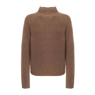 Malo Pull &agrave; col roul&eacute; en cachemire - Homme - Pulls - Brun - Taille: 2XL
