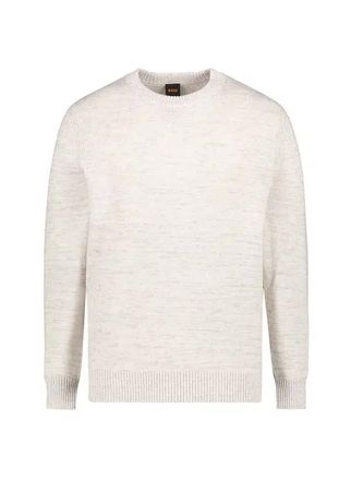 Boss Orange by Hugo Boss BOSS Orange Herren Pullover beige unifarben