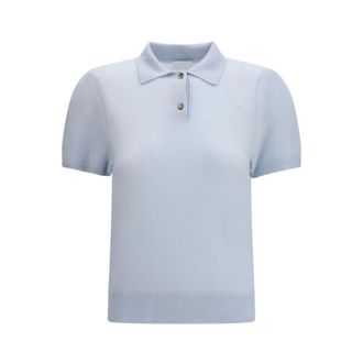 Allude Femme, Pulls, Bleu, Taille: 38 FR Chemise habill&eacute;e en cachemire