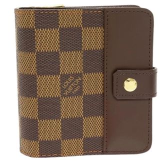 Louis Vuitton Pre-owned Compact Zip Damier Portemonnaie - - Pre-owned - Herren - Braun - ONE SIZE