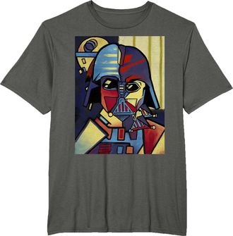 Star Wars Portr&auml;t im Darth Vader Picasso-Stil T-Shirt