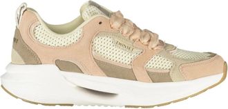 Twinset Femme, Chaussures, Rose, Taille: 37 EU Chaussure de sport &agrave; lacets