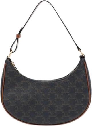 Celine Sac bandouli&egrave;re Ava Pre-owned - Femme - Pre-owned - Brun - Taille: ONE Size