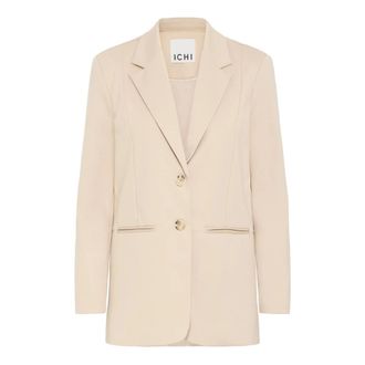 Ichi Ihkate SUS Oversized Blazer - - Jackets - Damen - Beige - XS