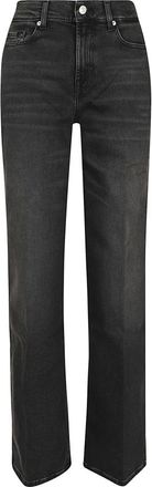 7 For All Mankind Femme, Jeans, Noir, Taille: W25 Lotta Bottomline