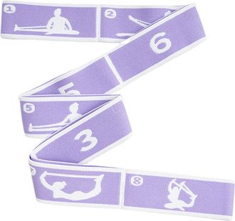 Generico Dehnungsband, 8 Abschnitte | Widerstandsb&auml;nder f&uuml;r Frauen | f&uuml;r Frauen, Kinder, Yoga, Pilates, Gymnastik, Heimtraining und Beindehnung