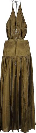 Zimmermann Maxikleid - Gr&uuml;n