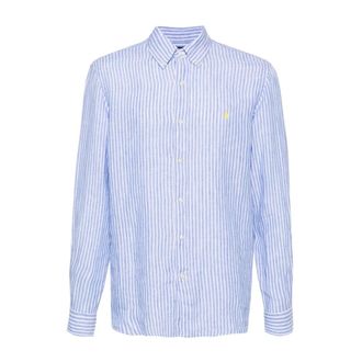 Polo Ralph Lauren Homme, Chemises, Bleu, Taille: L Chemise Casual