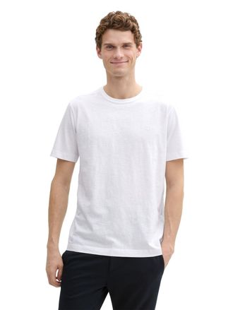 Tom Tailor Herren 1045627 T-Shirt, 20000 - White, 3XL EU