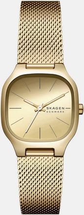 Skagen Mellem Lille - Montre pour femme en acier inoxydable, 3 aiguilles - Doré