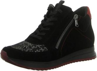 Waldl&auml;ufer Schwarzer Stiefelette - - Shoes - Damen - Schwarzk - 37 1/2 EU