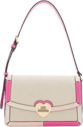 Love Moschino Femme, Sacs, Multicolore, Taille: ONE Size Heart Logo Crossbody Bag