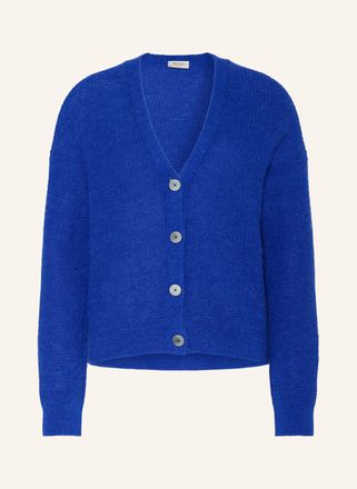 Maerz Maerz Muenchen Strickjacke Mit Alpaka blau