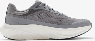 Clarks Tawstock Spitze Graue Strick-Sneaker