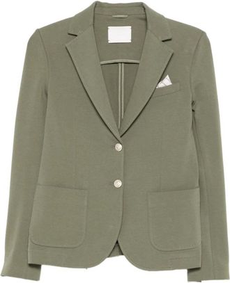 Circolo 1901 Femme, Vestes, Vert, Taille: 42 FR Blazer Jacket