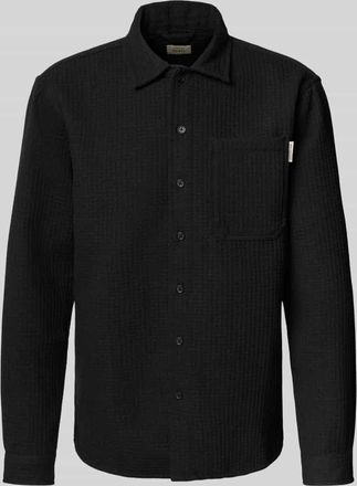 Redefined Rebel Regular Fit Hemdjacke mit Woll-Anteil und Label-Detail Modell Chen