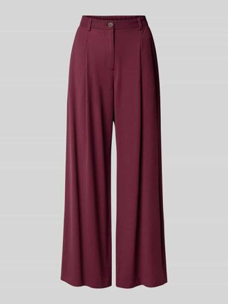 Apricot Wide Fit Stoffhose aus Viskose-Mix mit Bundfalten