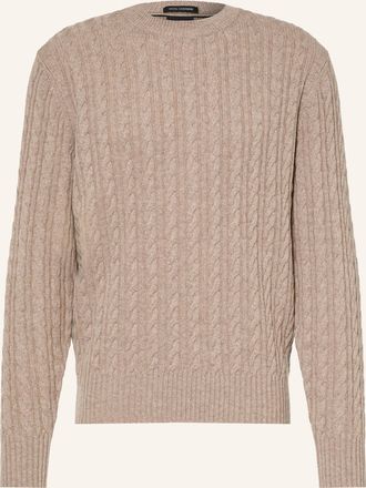 HUGO BOSS Pullover Furlan braun