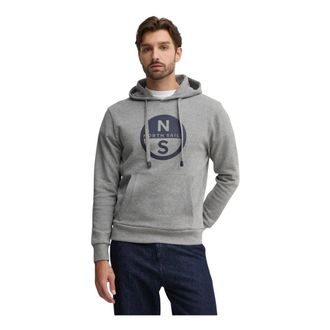 North Sails Herren, Sweatshirts & Hoodies, Grau, 2XLGr&ouml;&szlig;e