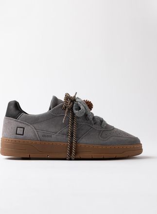 D.A.T.E. court 2.0 suede gray