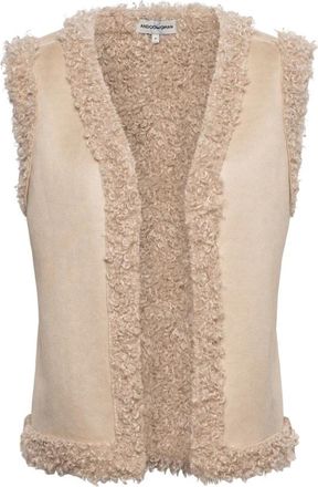 &Co Woman Teddy Weste - - Jackets - Damen - Beige - S