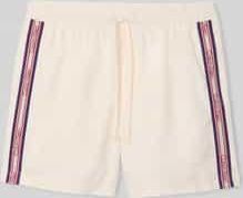 Calvin Klein Underwear Regular Fit Badeshorts mit Logo-Tape