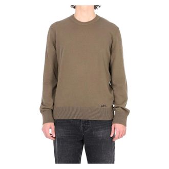 A.P.C. A.p.c., Herren, Strickwaren, Gr&uuml;n, LGr&ouml;&szlig;e