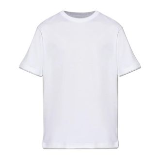 Eleventy Baumwoll-T-Shirt mit Rundhalsausschnitt - - Tops - Herren - Wei&szlig; - XL
