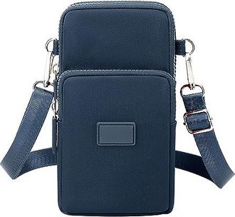 Generic Sac à bandoulière polyvalent de couleur unie pour téléphone portable, sac à langer vertical, sac à langer pour femme, Bu2., taille unique