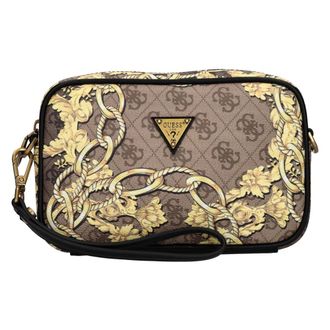 Guess Umh&auml;ngetasche aus Kunstleder - - Bags - Herren - Braun - ONE SIZE