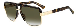 Dsquared2 Dsquared D2 0084/s 2IK/9K HAVANA GOLD Sunglasses Men Metall, Standard, 61