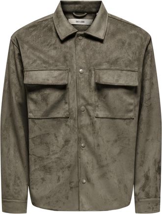 Only & Sons Male Hemdjacke ONSRAVI Hemdjacke