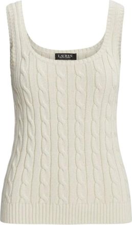 Ralph Lauren Femme, Tops, Beige, Taille: 42 FR Sweaters Natural