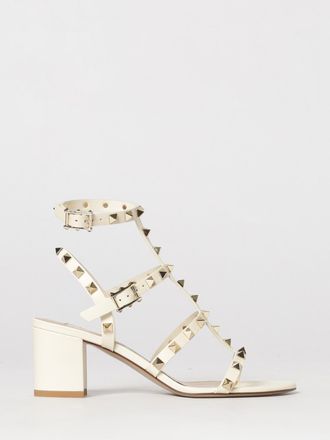 Valentino Garavani Sandales &agrave; Talons Femme couleur Ivoir