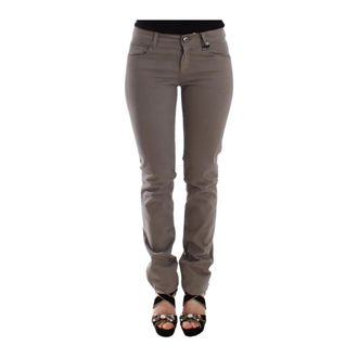 Ermanno Scervino Taupe/Beige Skinny Baumwollhose - - Jeans - Damen - Beige - XS