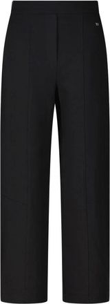 Raffaello Rossi Moderne Hose mit weitem Bein und stilvollen Akzenten - - Trousers - Damen - Schwarzk - XS