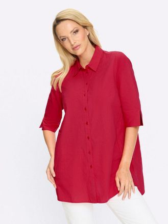Heine Klassische Bluse Longbluse 3/4-Arm