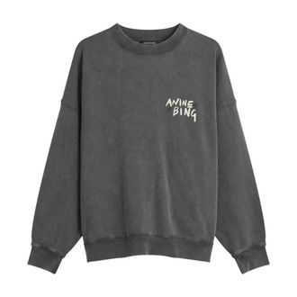 Anine Bing Damen, Sweatshirts & Hoodies, Schwarzk, XSGr&ouml;&szlig;e