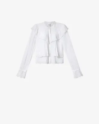 Isabel Marant Top Kelmon - Femme - Blanc - Taille34 - Marant &Eacute;toile