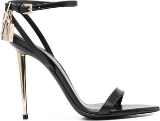 Tom Ford Sandales &agrave; talons en cuir Padlock