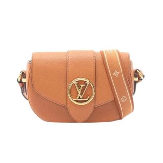 Louis Vuitton Pre-owned Pont Neuf Soft MM Leder Schultertasche - - Pre-owned - Damen - Braun - ONE SIZE