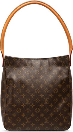 Louis Vuitton Hobo Bags - Monogram Looping GM - Gr. unisize - in Braun - f&uuml;r Damen