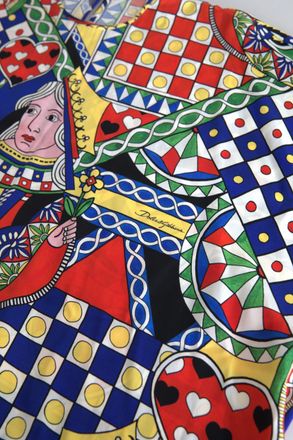 Dolce & Gabbana Printed Silk Blouse - Multicolor