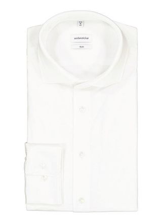 Seidensticker Seidensticker Herren Hemd wei&szlig; Jersey