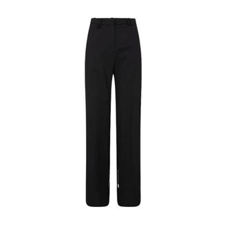 Jacquemus Femme, Pantalons, Noir, Taille: 36 FR Pantalon Tailleur avec Ourlet Zipp&eacute;