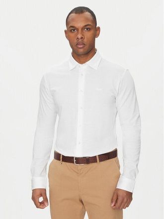 HUGO BOSS Hemd Mysoft 50519748 Wei&szlig; Slim Fit