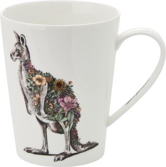 Maxwell & Williams Marini Ferlazzo Australian Families Tasse, 450 ml, K&auml;nguru, in Geschenkbox