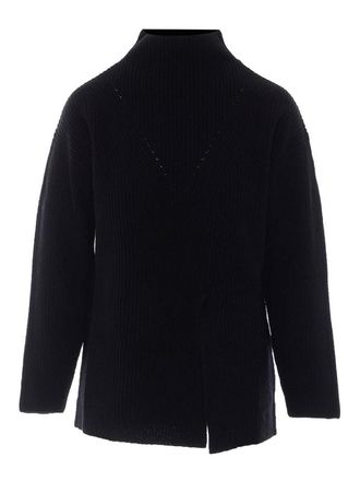 Alpha Studio Pull Col Rond - Noir