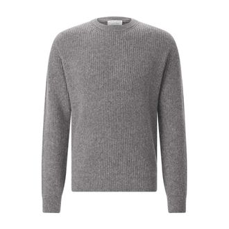 Roberto Collina Rundhals-Strickware - - Knitwear - Herren - Grau - M