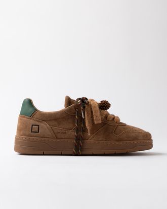 D.A.T.E. court 2.0 suede cuoio
